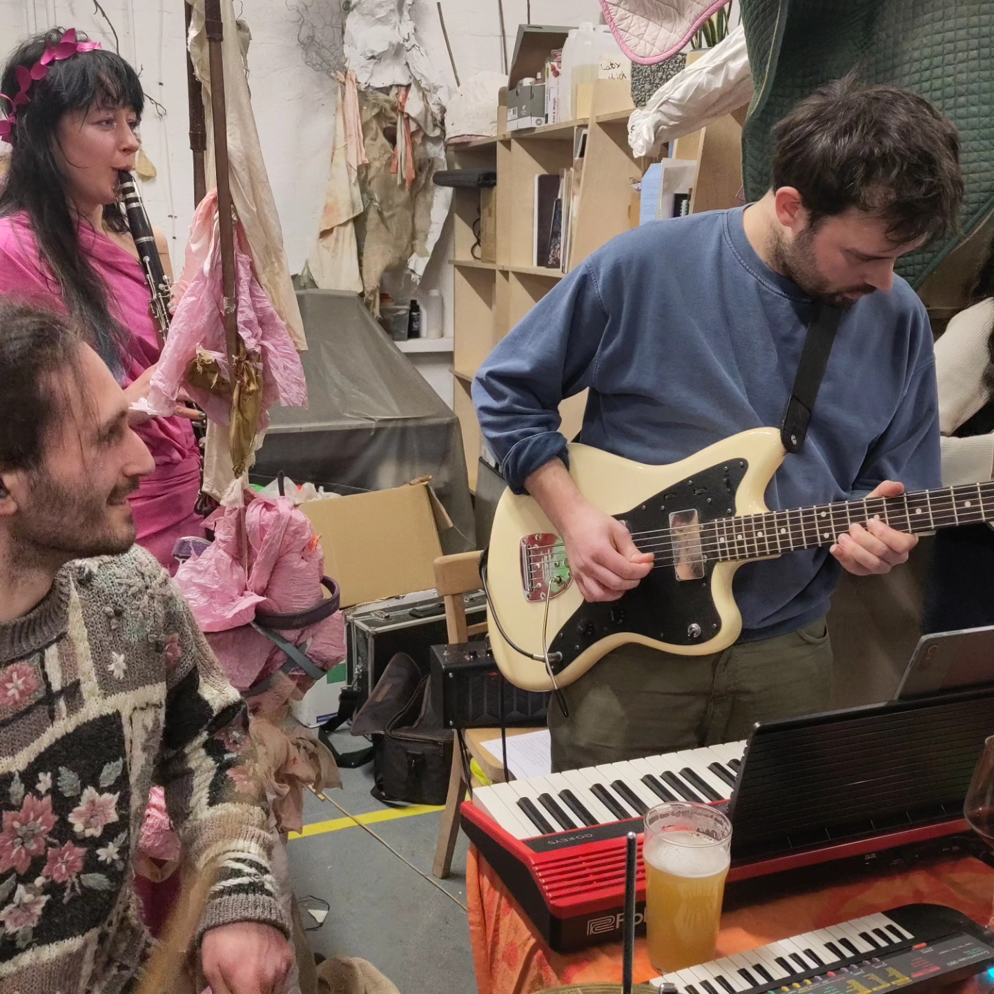 Playing with the Artefact House Band at the Artefact Christmas Party ...